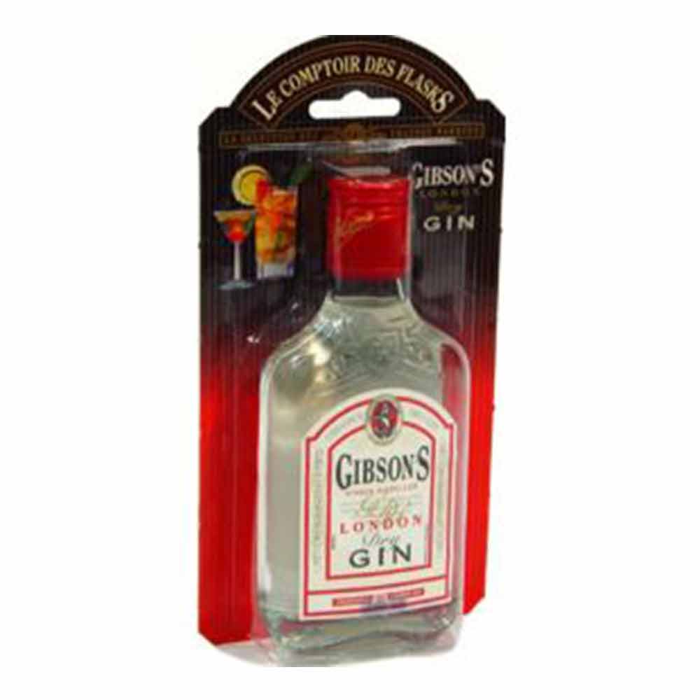 FLASK GIBSON GIN 37.5D 20CL