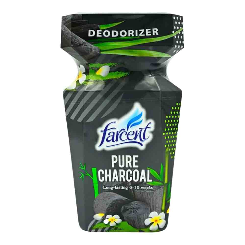 FARCENT LIQUID DEODORIZER CHARCOAL 350ML