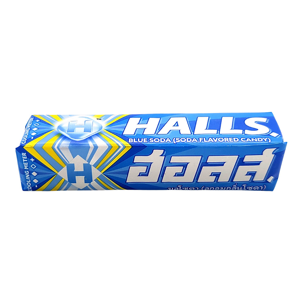 HALLS Blue Soda (Soda Flavored Candy) 27.9g
