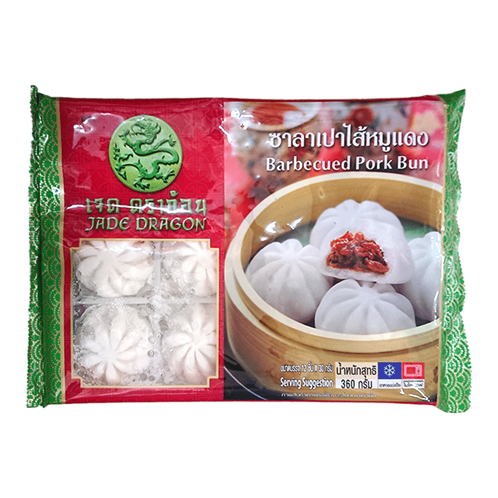 JADE DRAGON BBQPORK BUN 360G