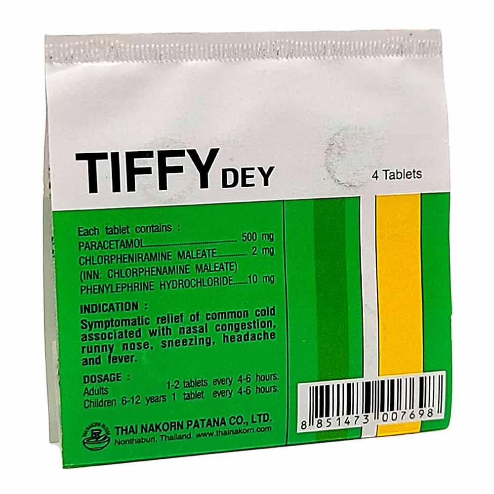 TIFFY 4TABLETS
