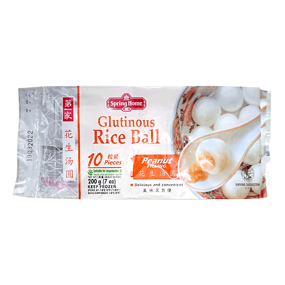 SPRING HOME PEANUT RICE BALL 200G