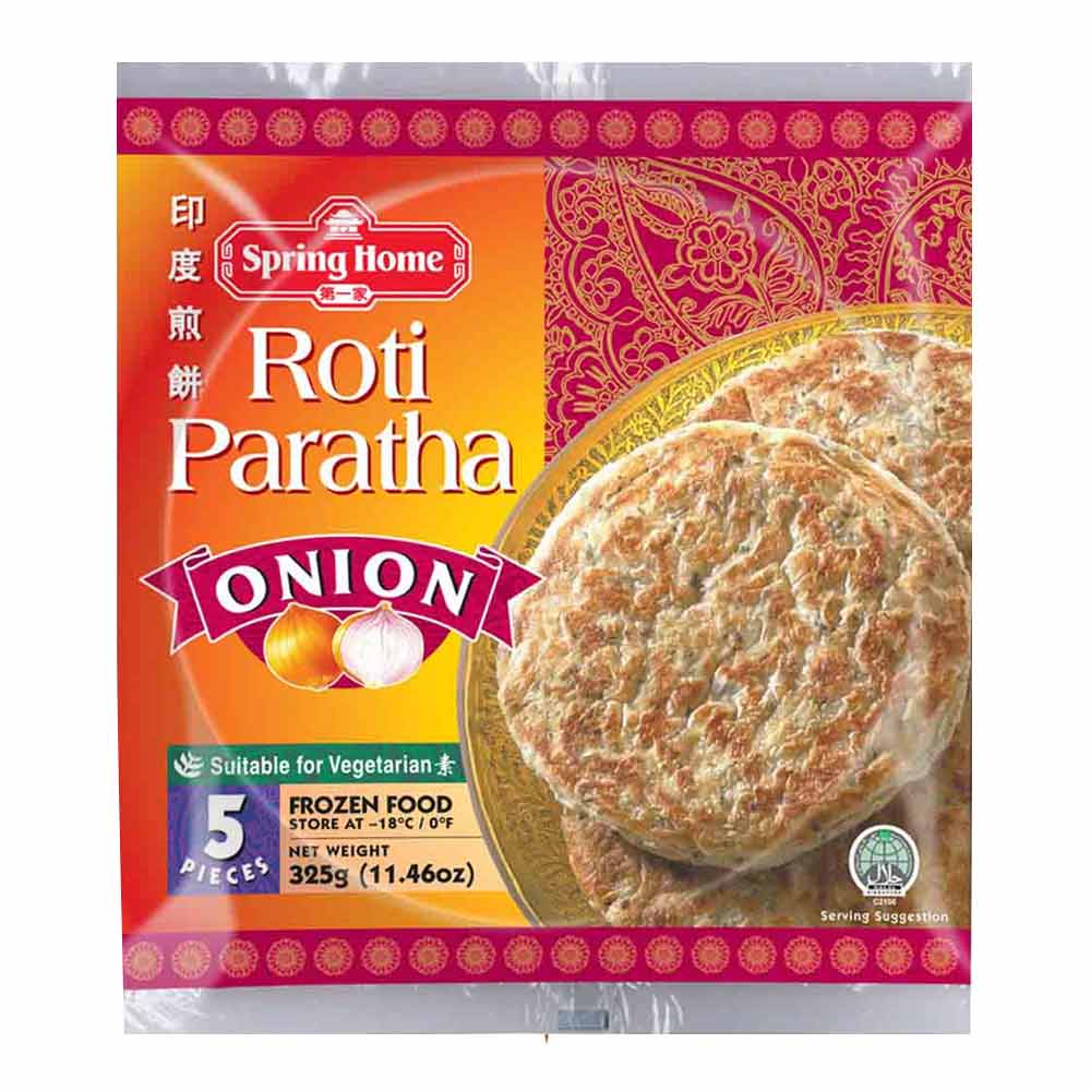 SPRING HOME ROTI PARATHA ONION 325G